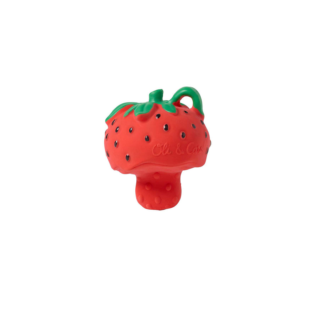 Sweetie the Strawberry Mini Baby Teether | Oli&Carol