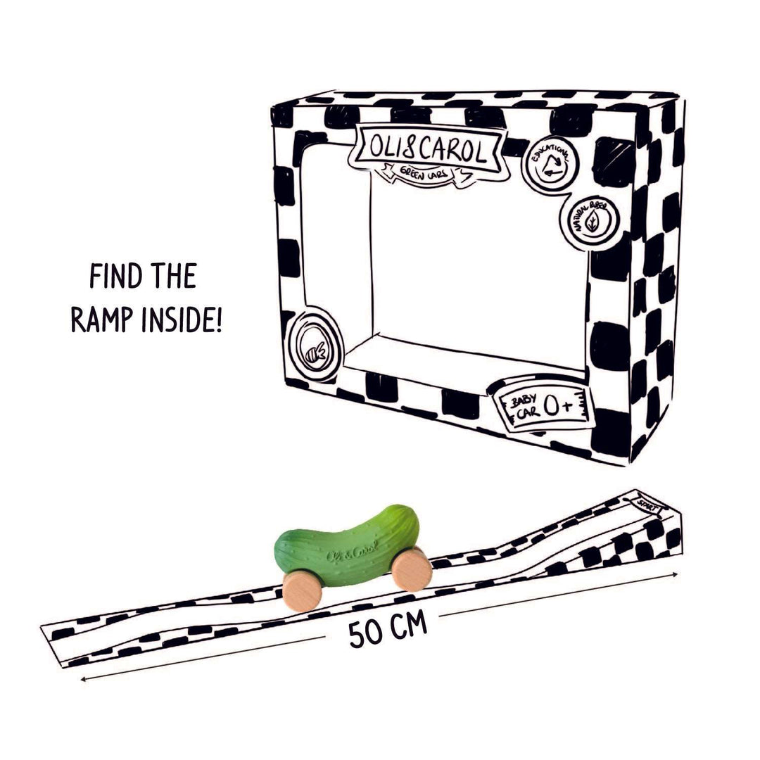 Pepino The Cucumber Baby Car Toy – Oli&Carol